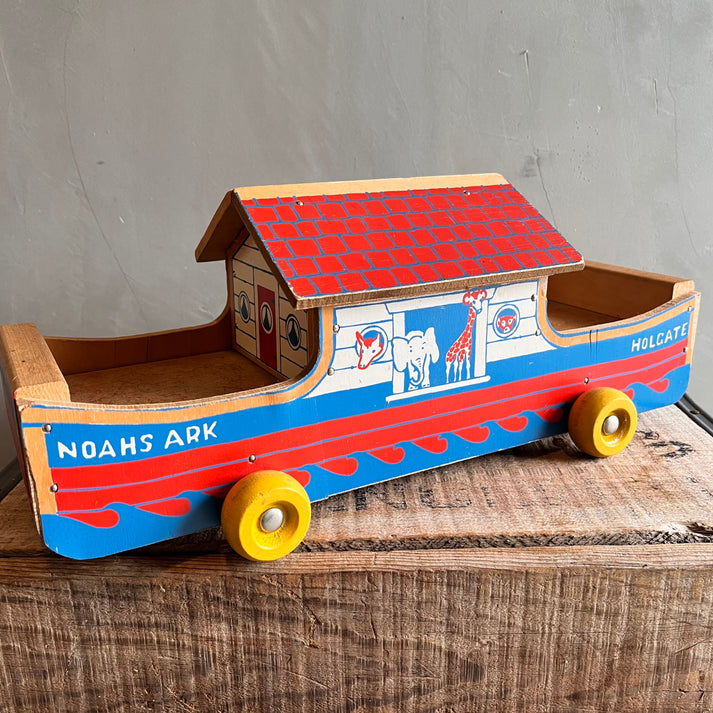 【USA vintage】1952s Holgate Toys Noahs Ark Wooden pull toy – 雑貨屋ポッポ