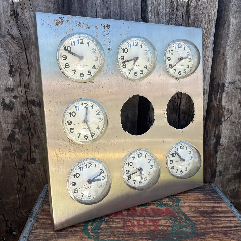 【1990s-2000s】World time clock – 雑貨屋ポッポ