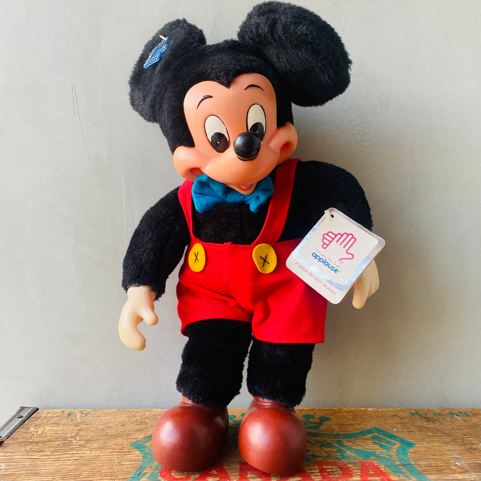 【1981 vintage】applause mickey mouse doll – 雑貨屋ポッポ