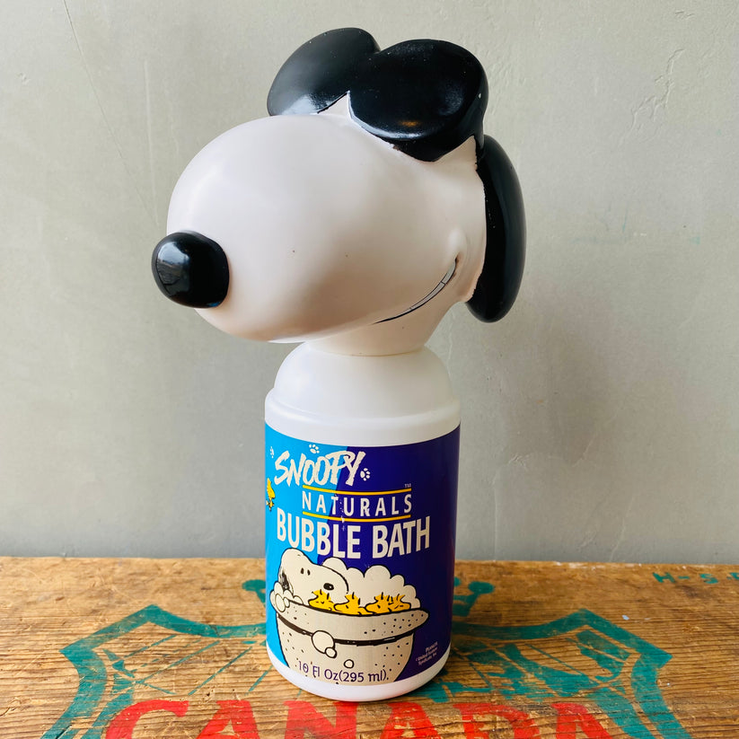 【USA vintage】SNOOPY BUBBLE BATH BOTTLE ② – 雑貨屋ポッポ