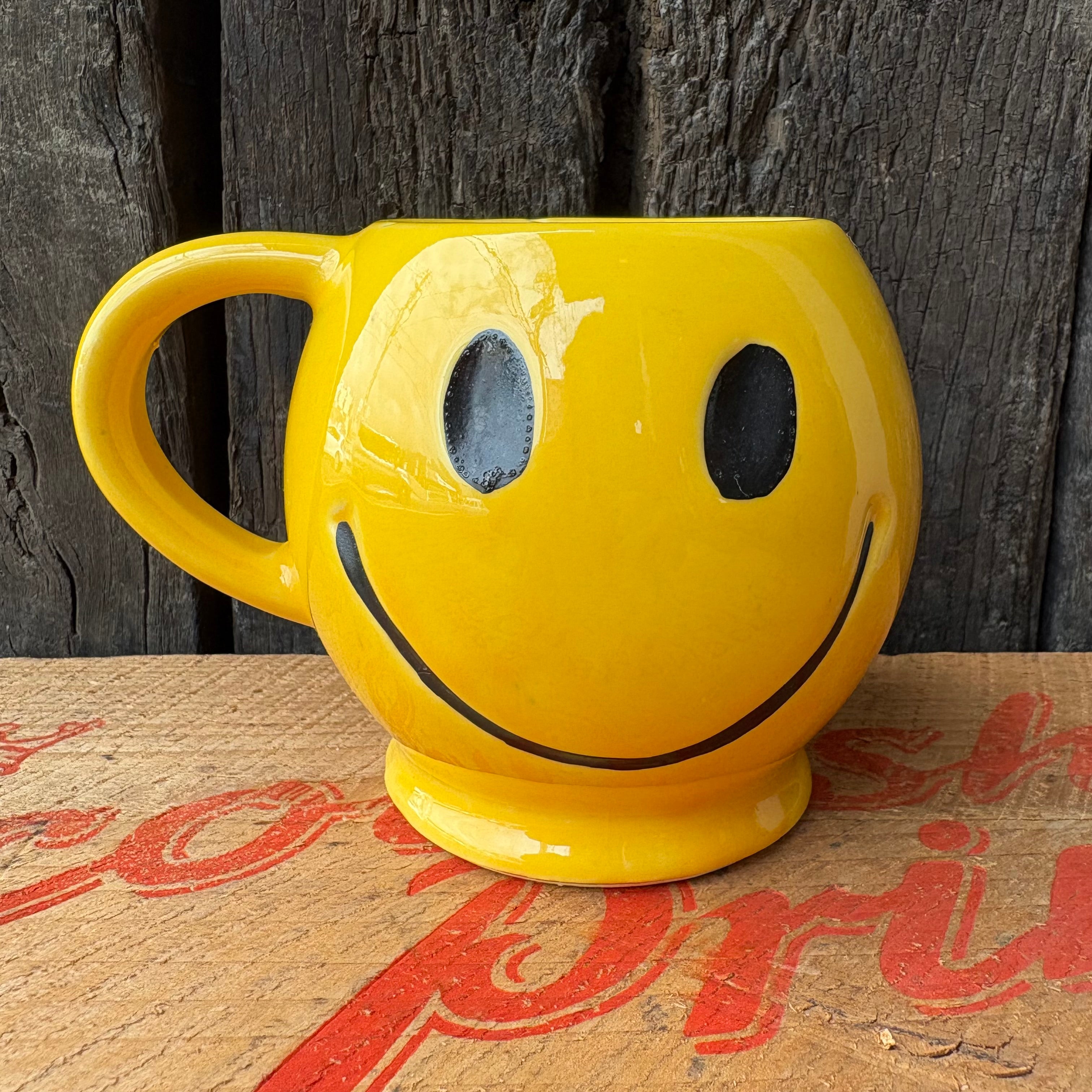 【1970s USA vintage】McCoy Smiley Face mugcup – 雑貨屋ポッポ