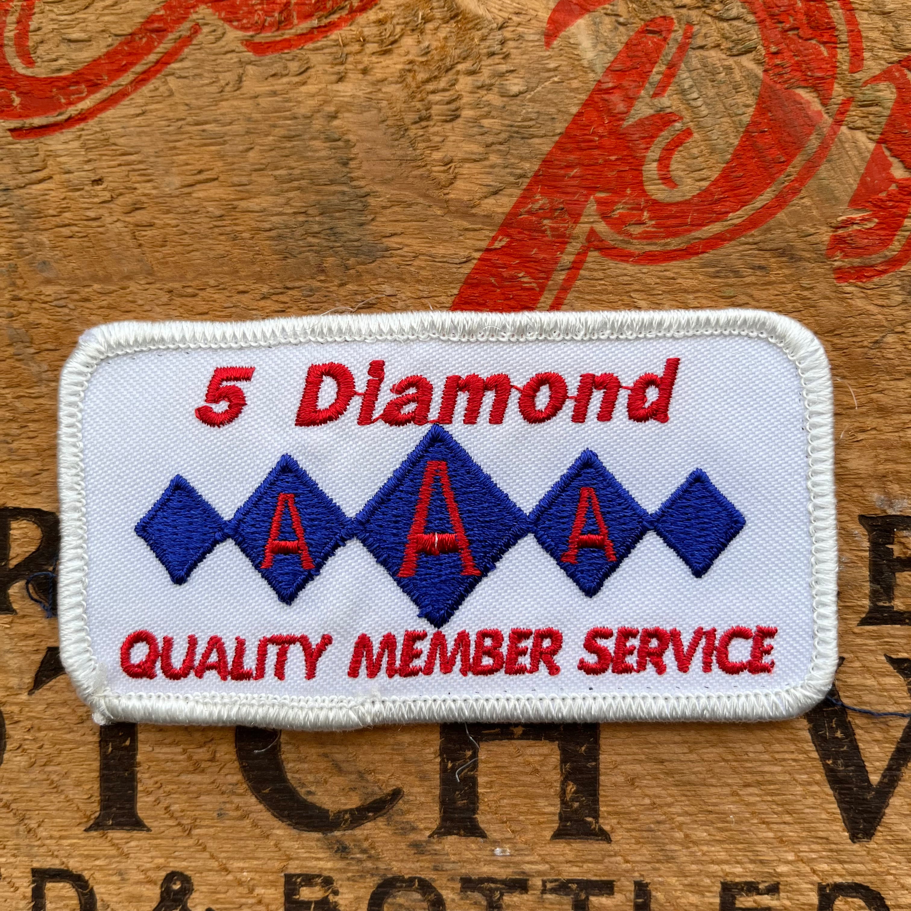 【USA vintage】AAA American Automobile Association Patch – 雑貨屋ポッポ