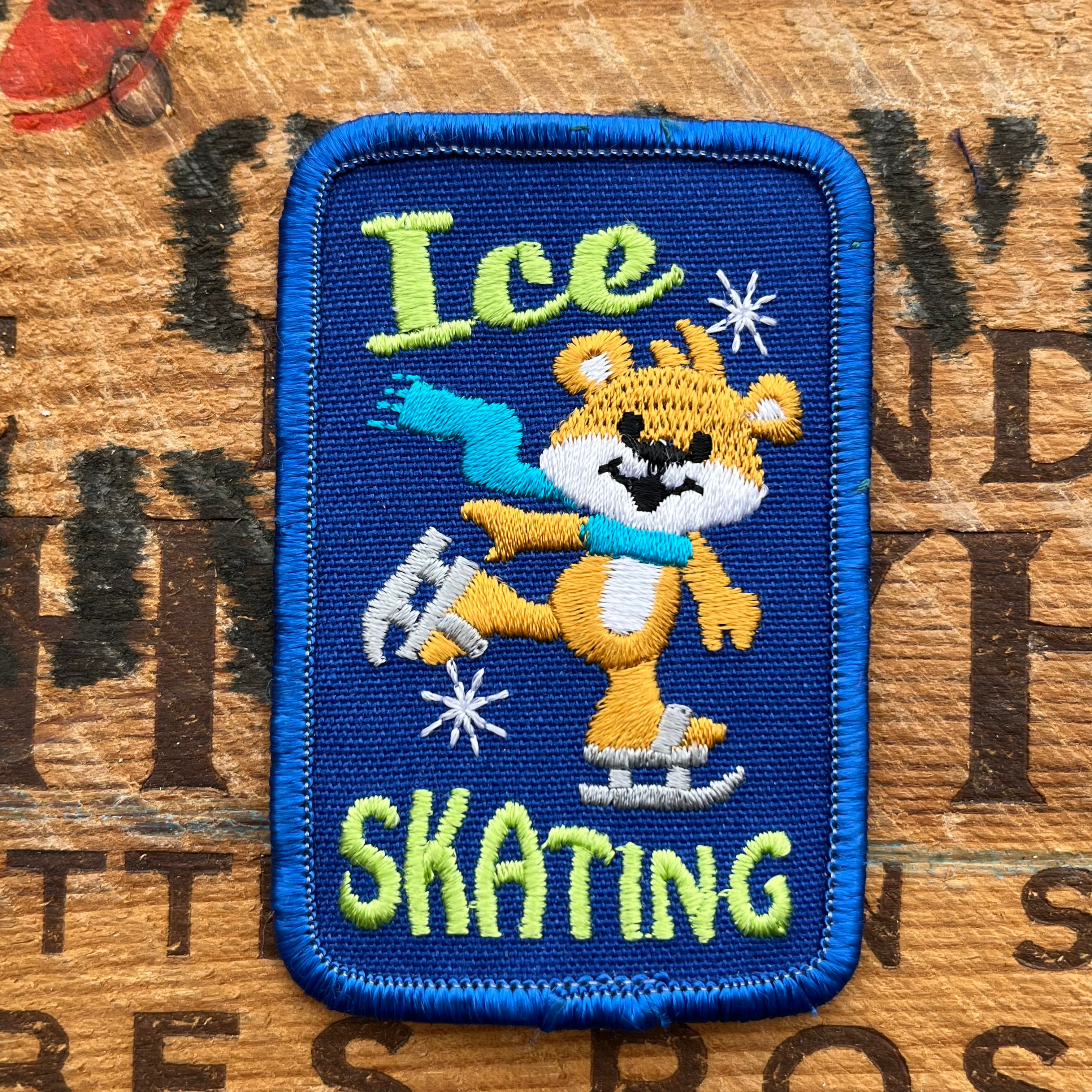 【USA vintage】Girl Scout Patch Ice Skating – 雑貨屋ポッポ